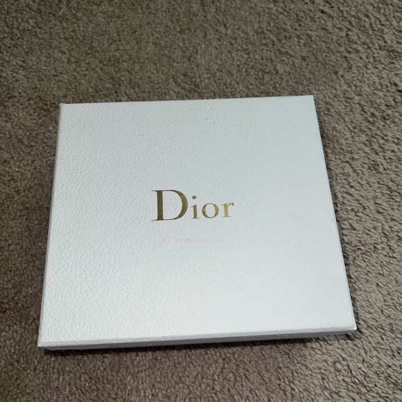 Dior | Accessories | Vintage Authentic Dior White And Gold Gift Box ...